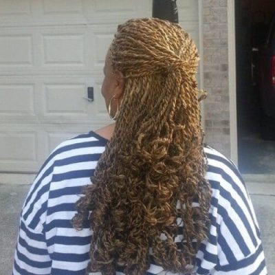 50 Stunning Kinky Twist Hairstyles for All Hair Types (with images ...