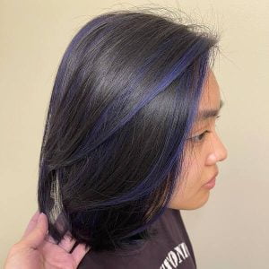 Blue Highlights: 50 Stunning Hair Color Ideas for Every Style - My New ...