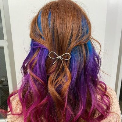 50 Elegant Galaxy Hair Color Ideas for Women in 2022