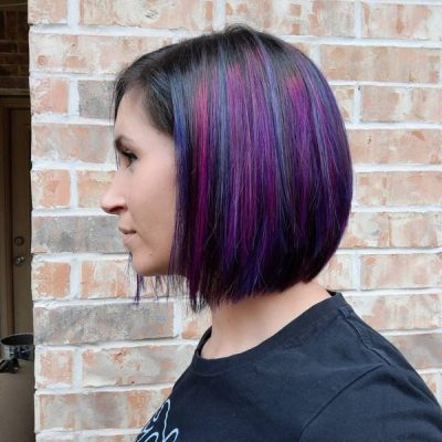 50 Elegant Galaxy Hair Color Ideas for Women in 2022