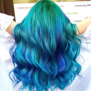 50 Attractive Turquoise Hair Color Ideas for Women in 2022 | MNH