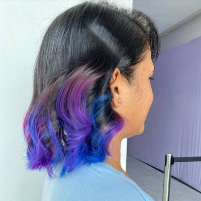 50 Elegant Galaxy Hair Color Ideas for Women in 2022
