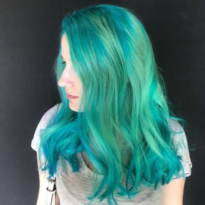 50 Attractive Turquoise Hair Color Ideas for Women in 2022 | MNH